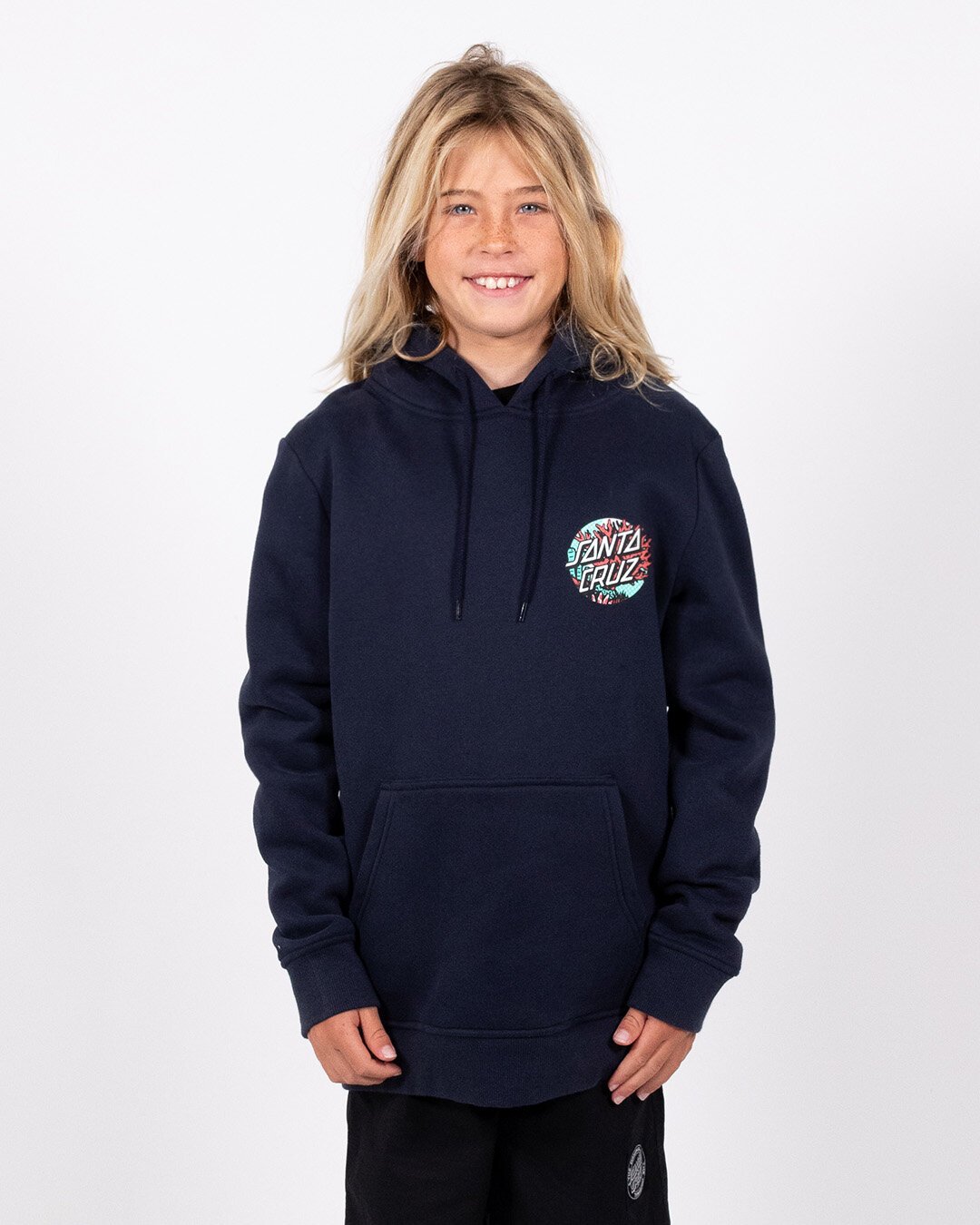 Santa Cruz Winkowski Aquatic Dot Hoodie - Boys Tops | Kids Clothes ...