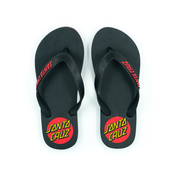 Santa Cruz Classic Dot Jandals - Boys Shoes and Footwear | Top Kids ...