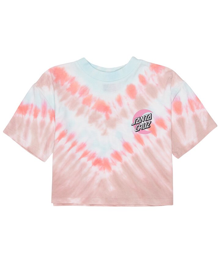 Santa Cruz Moon Dot Cropped Tee - Girls Tops | Kids Clothes | Top Kids ...