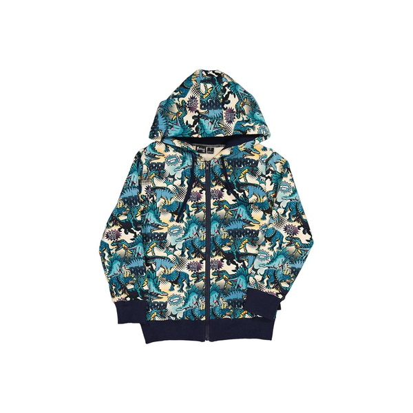Radicool Pop Art Dino Zip Hood - Boys Tops | Kids Clothes | Top Kids ...