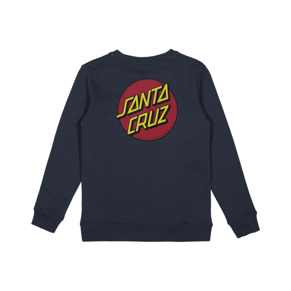 Santa Cruz Classic Dot Crew Neck Sweater - Girls Tops | Kids Clothes ...